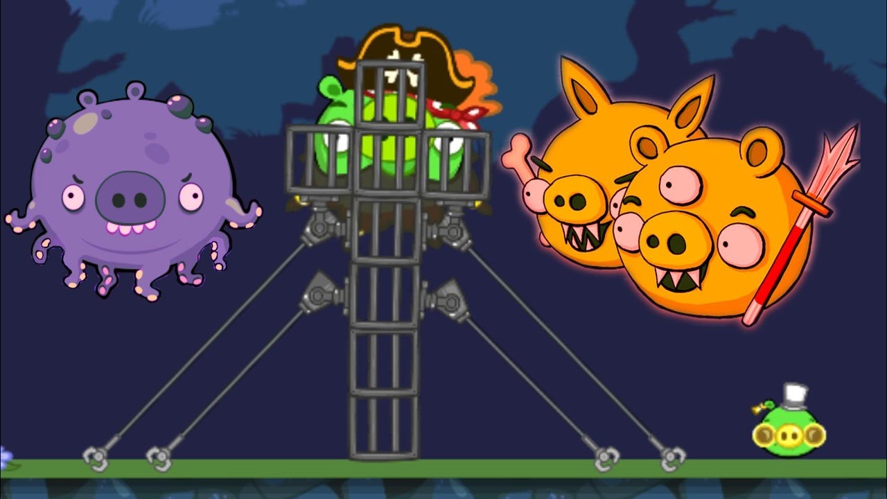 Bad Piggies: EXECUTE KING PIG PART 2 IN BAD PIGGIES 2.3.1 - YouTube