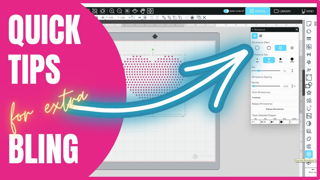 Beginner’s Guide to Rhinestone Designs That Shine! - YouTube