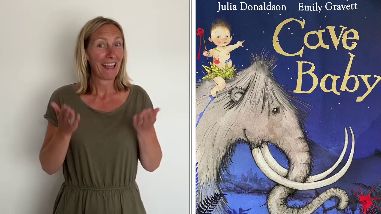 BSL Signed Stories: Cave Baby by Julia Donaldson - YouTube