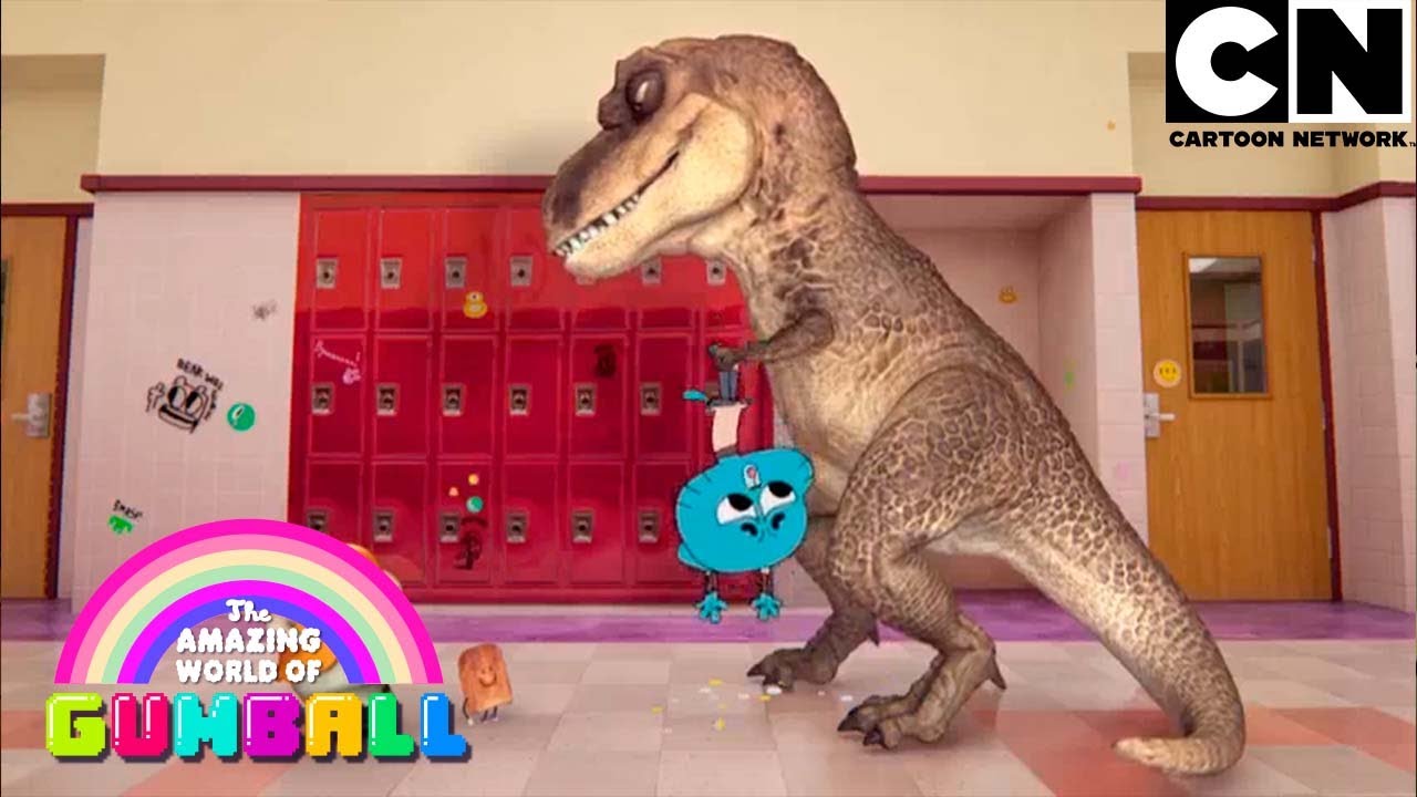 Gumball y su pelea con Tina Rex | El Increíble Mundo de Gumball en ...