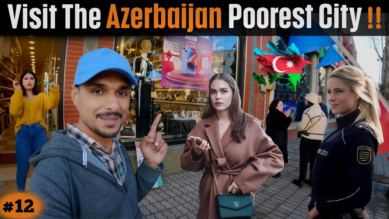 Azari People's Lifestyle inside the Ganja City 🇦🇿 || Walking Tour in ...