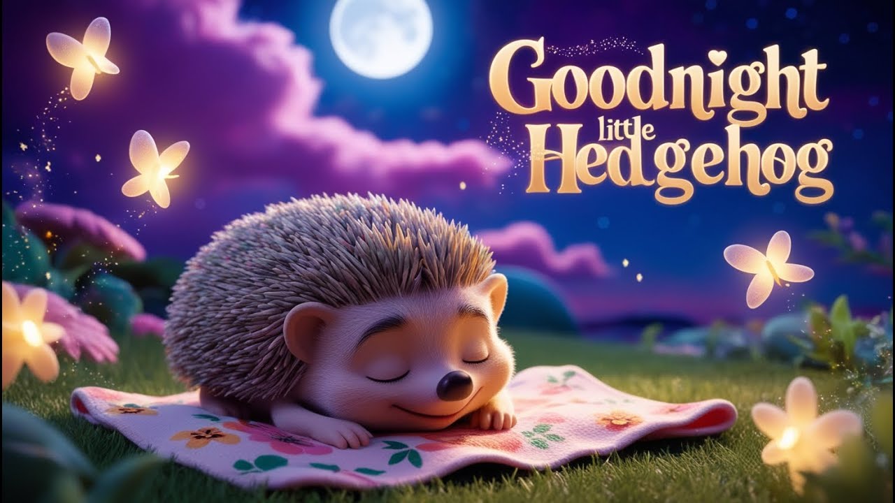 Goodnight Little Hedgehog - Soothing Lullaby For Sleep - YouTube