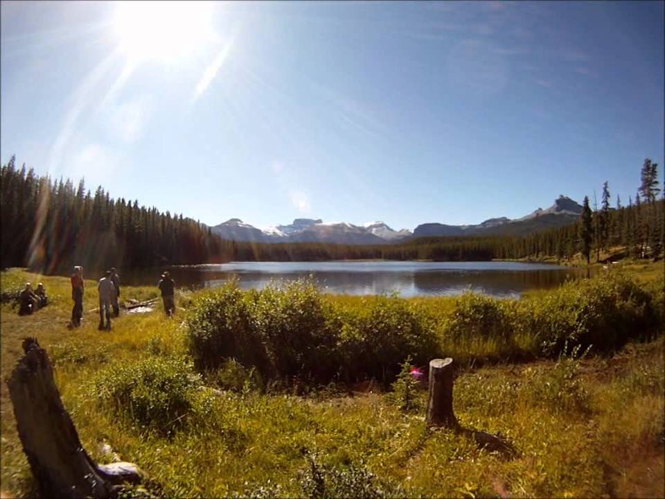 Margaret lake Waiparous Alberta - YouTube