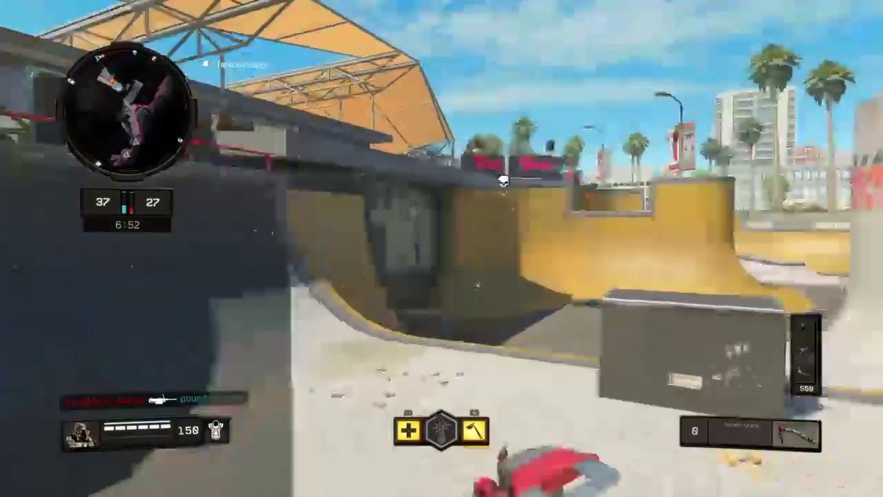 Bo4 playing as reaper with the grav - YouTube