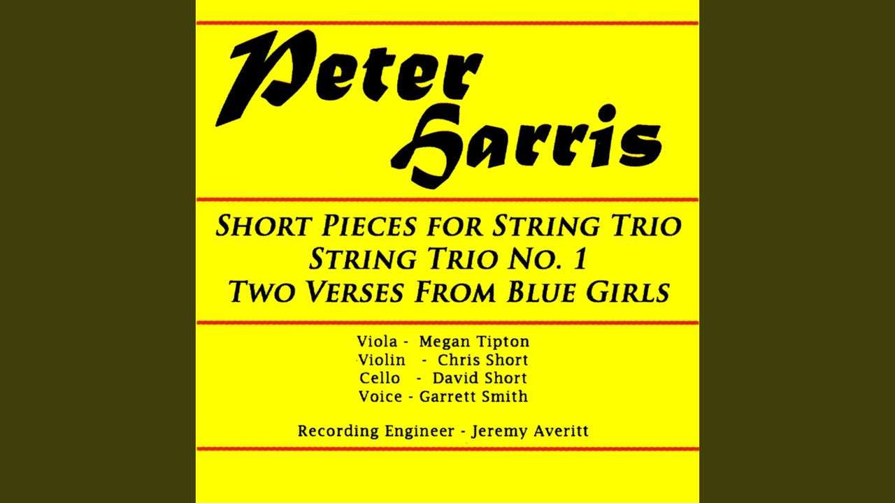 Short Pieces for String Trio: Short Piece No. 1 - YouTube