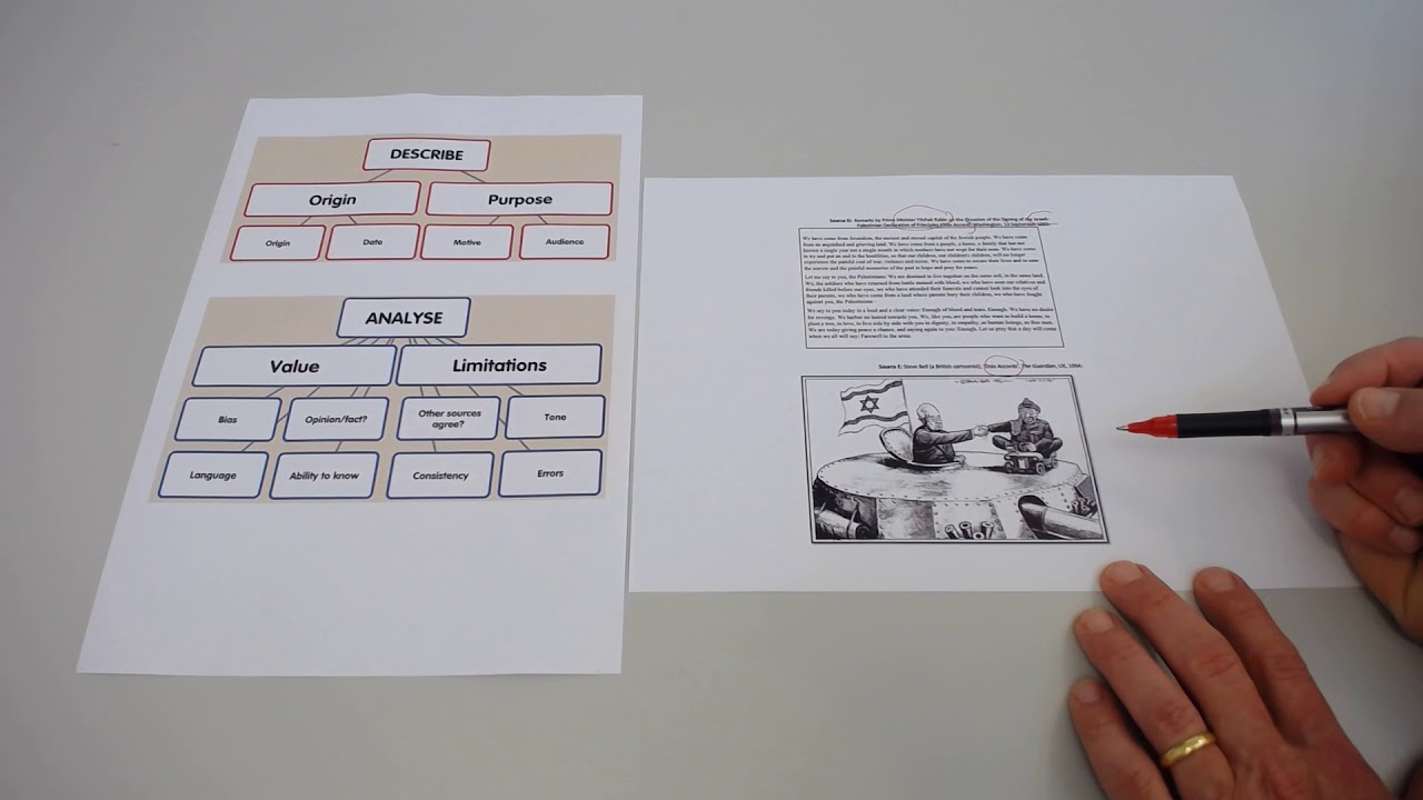 Historical source analysis: comparing and contrasting two historical ...