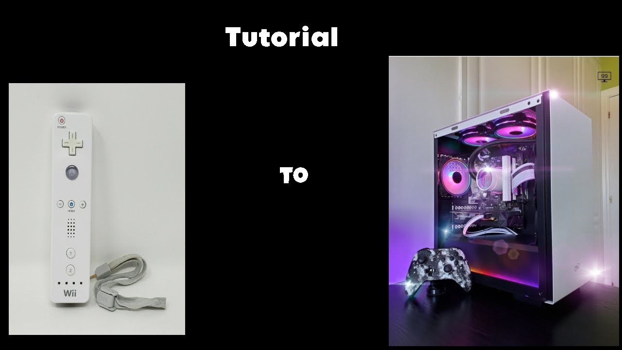 How To Pair Wii Controller To PC/Laptop+ Dolphin Tutorial - YouTube