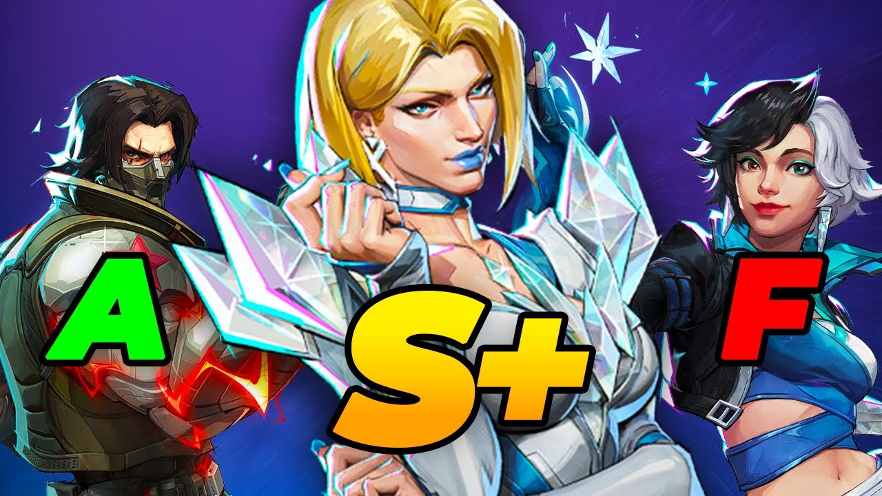 OFFICIAL Marvel Rivals Season 2 GYATT Tierlist - YouTube