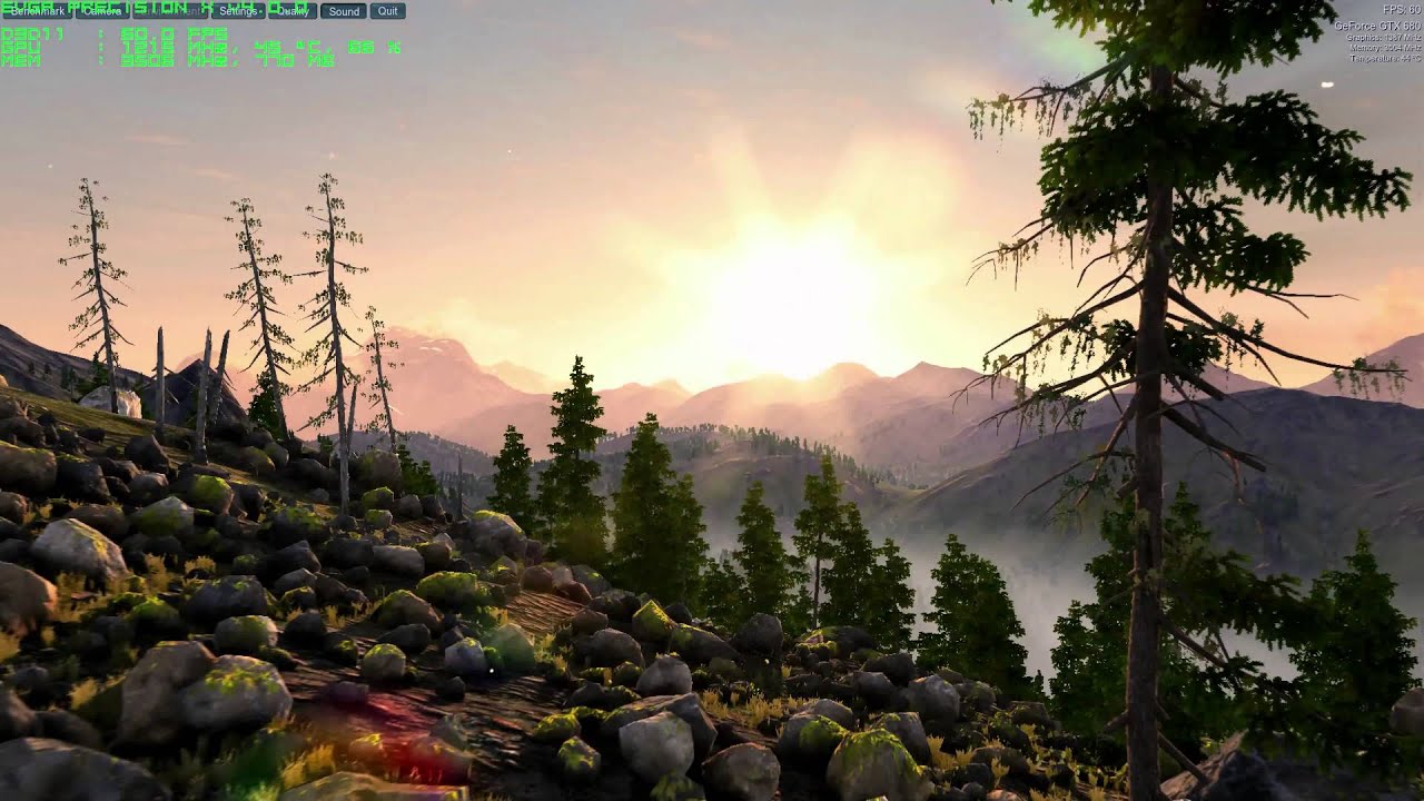 4k resolution test Unigine Valley Benchmark - YouTube