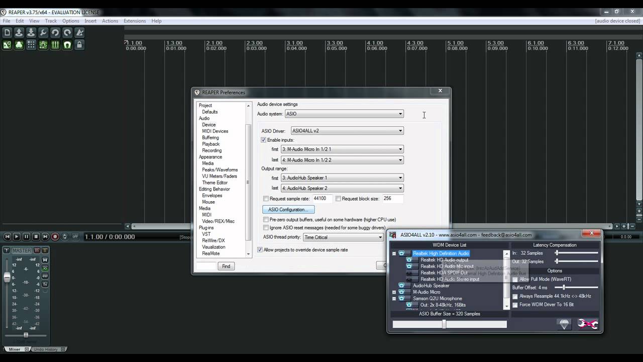 Tutorial Reaper - [1] El software - YouTube