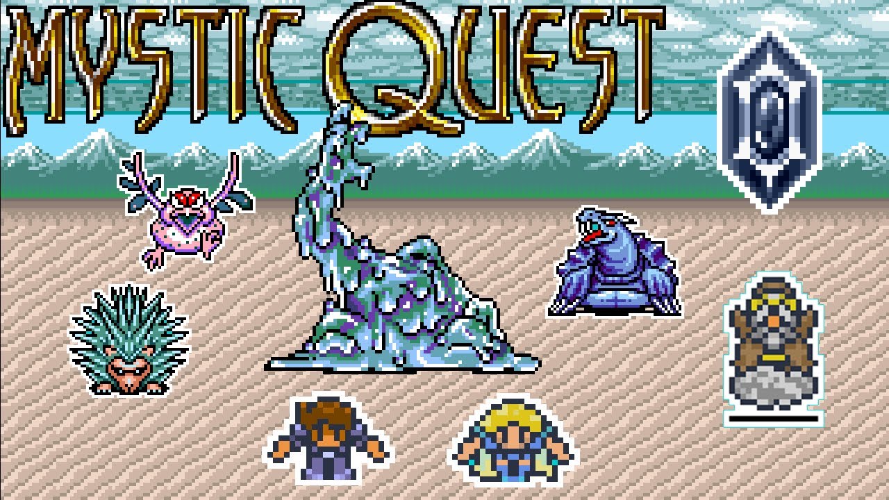 Final Fantasy Mystic Quest Playthrough w/ Commentary | 02 - Water ...