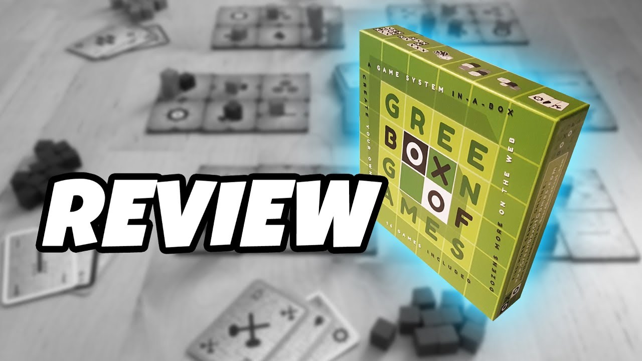 What's in the box...GREEN BOX OF GAMES - YouTube