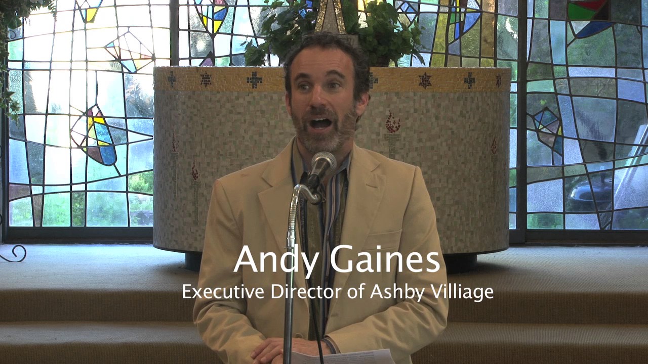 Executive Director Andy Gaines presents Ashby Village - YouTube