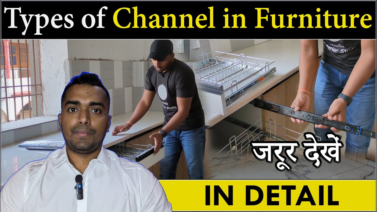 Telescopic Channels | Types of Channel Used in Furniture | Soft Close ...