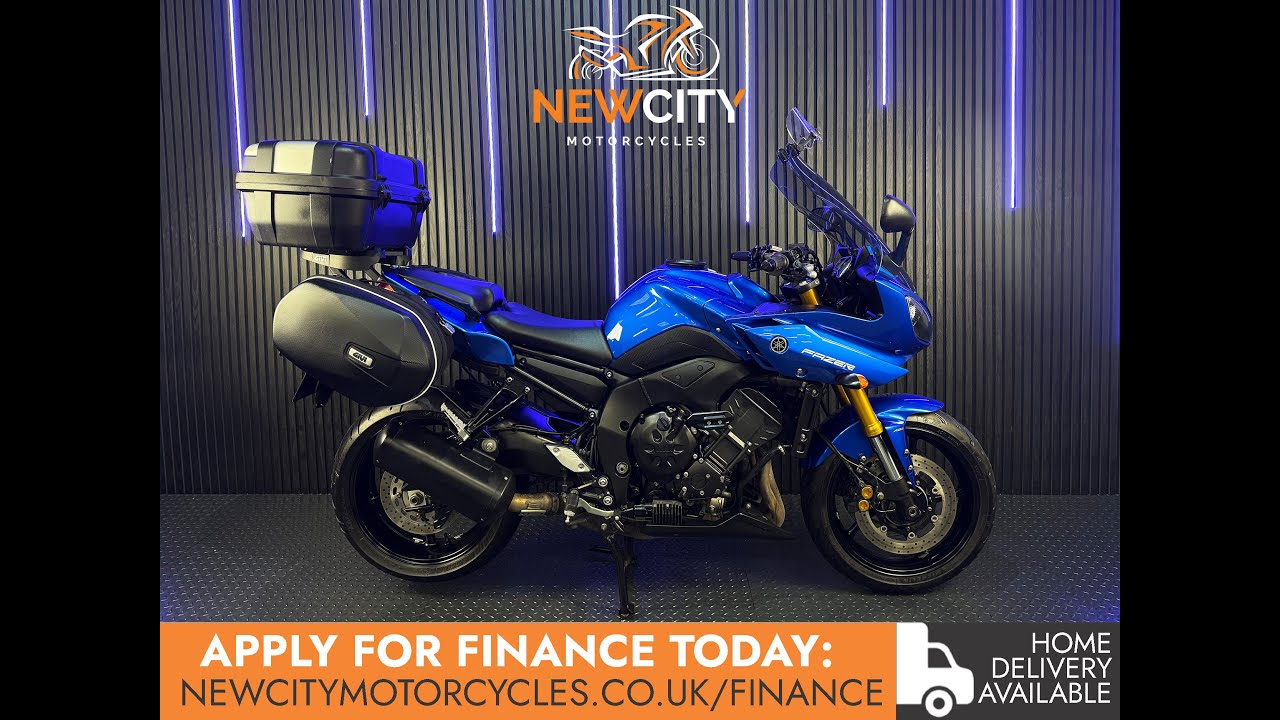 Yamaha Fazer FZ8 Blue 13073 Miles Used - YouTube