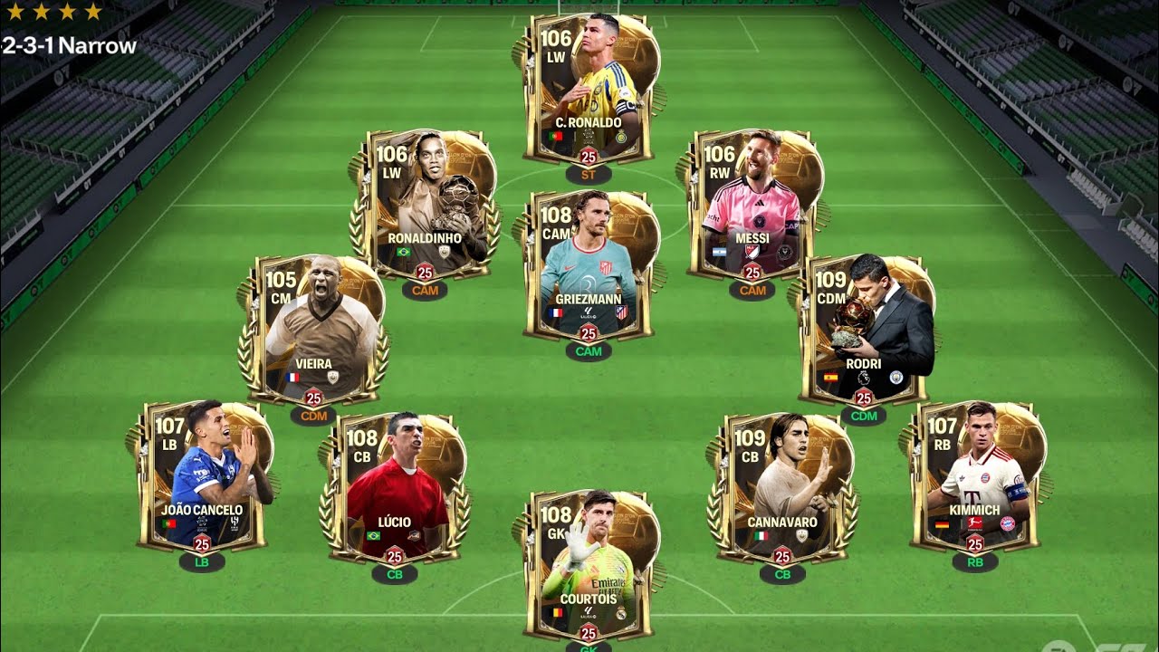 Best Squad In FC Mobile. ️ I Can Bet, I’ll Remain Unbeatable With This ...