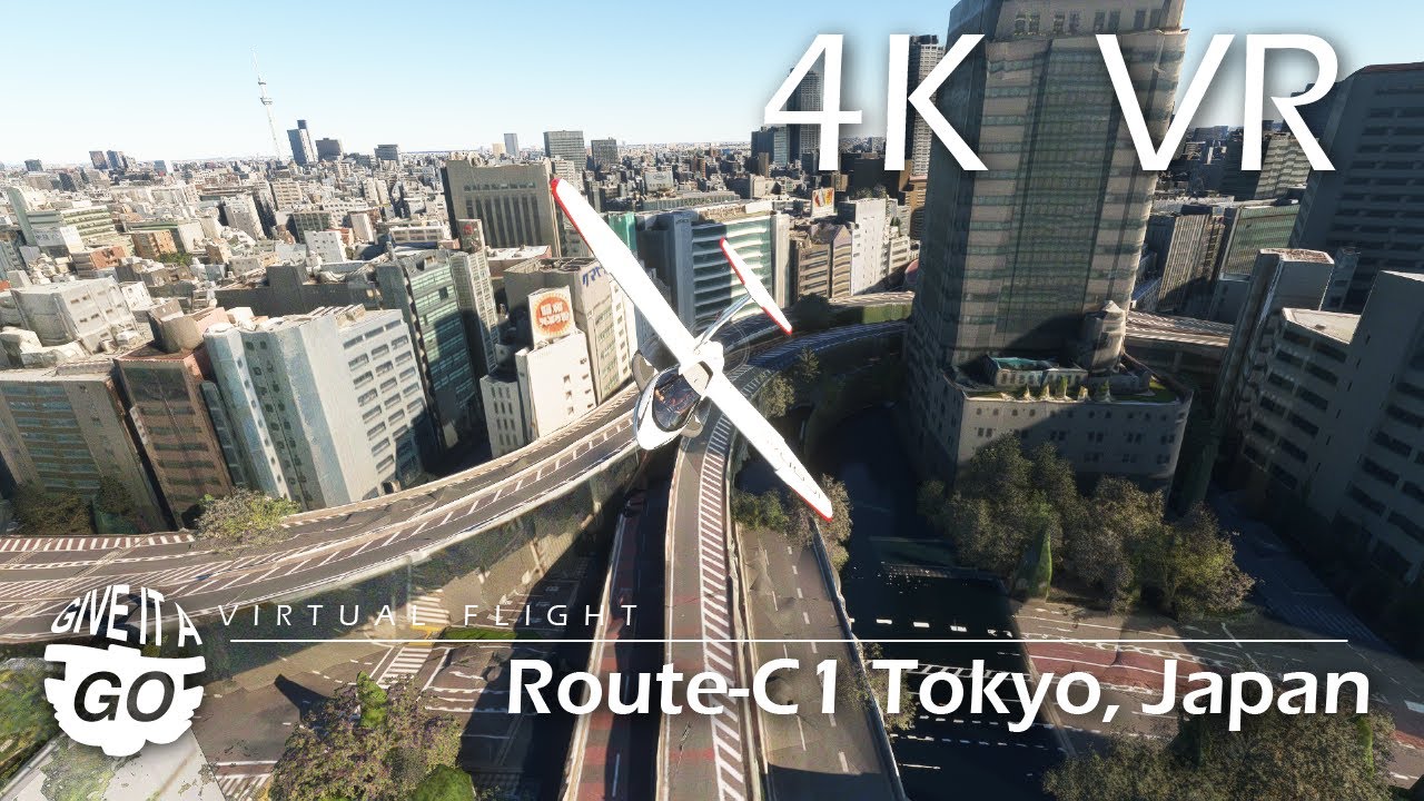 4K VR - Tokyo Tour - Tracing C1 Shutoko Inner Circular Route, Japan ...