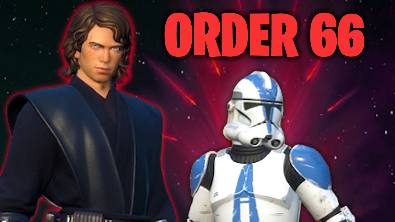 The Order 66 Challenge in Fortnite! - YouTube