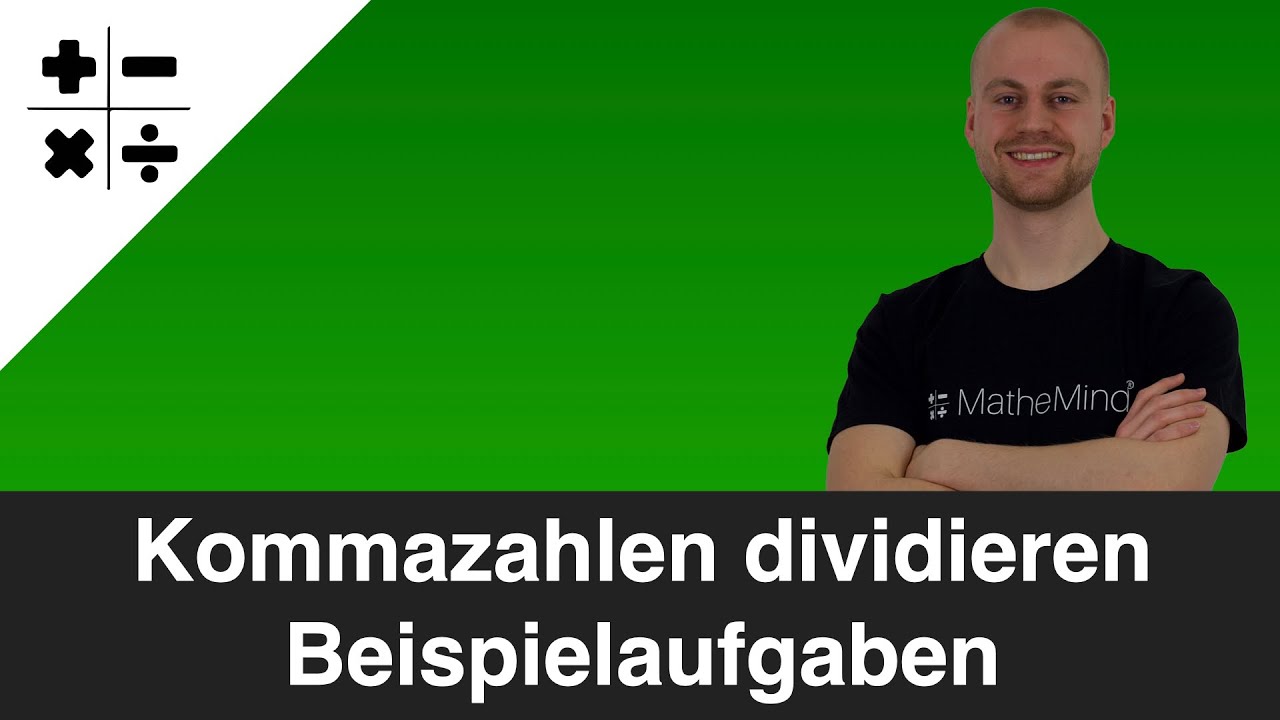 Kommazahlen dividieren mit ganzen Zahlen - Beispielaufgaben ...