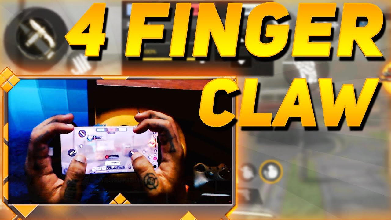 Best HUD Layout For 4 Finger Claw Cod Mobile Android And Iphone | Thumb ...
