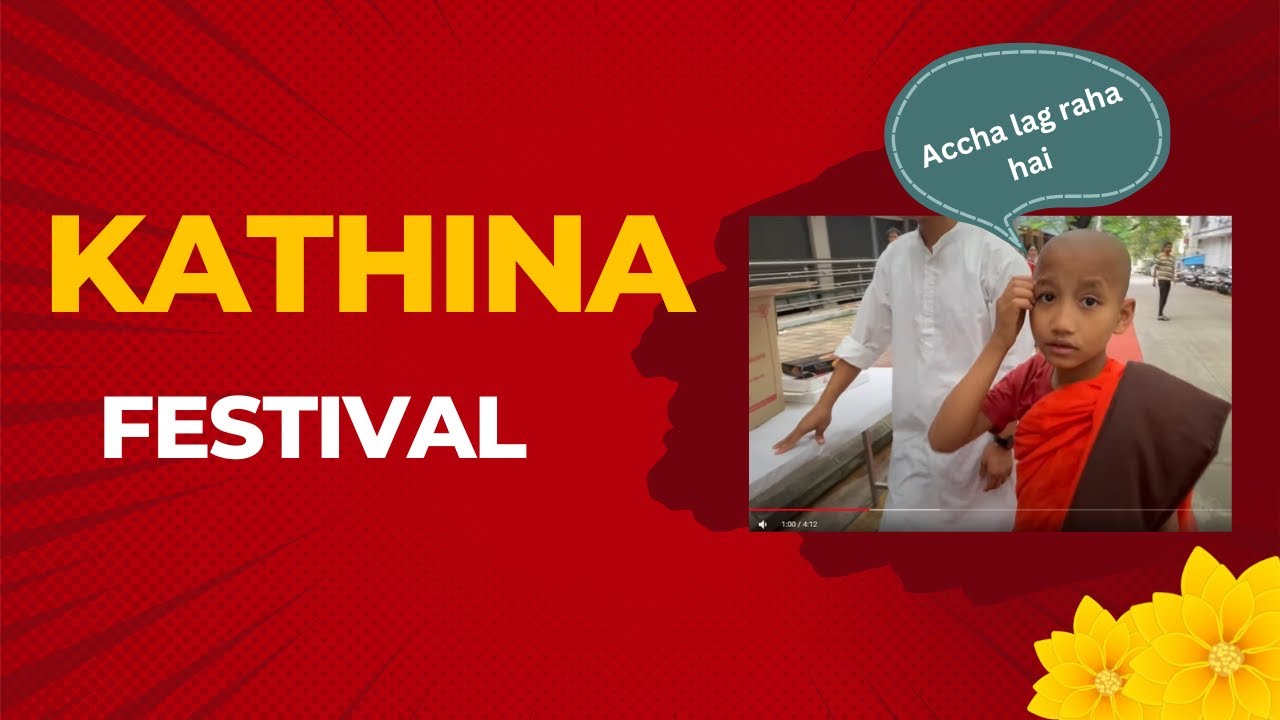 Kathina Civara Bangalore ll Buddhist festival 2022 ll Cinematic Vlog3 ...