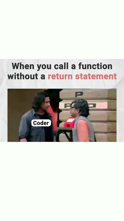 Who Else Can Relate | Function and Return Statement | K37ADITYA #code #k37aditya #coding - YouTube