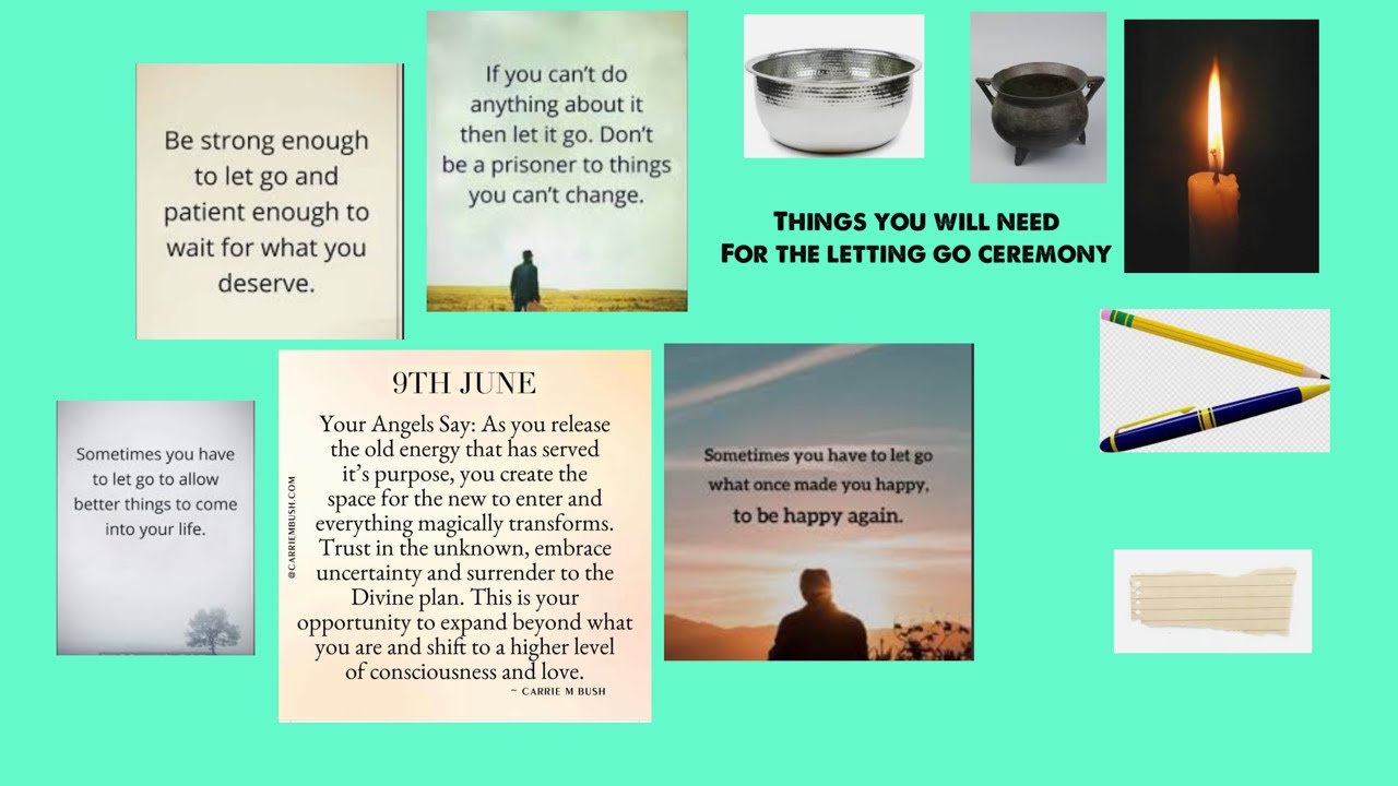 LETTING GO CEREMONY - YouTube