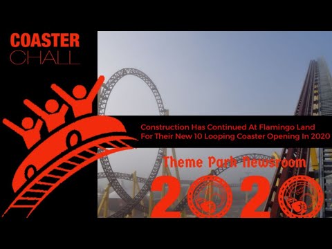 Construction Has Continued At Flamingo Land For Their New 10 Looping ...