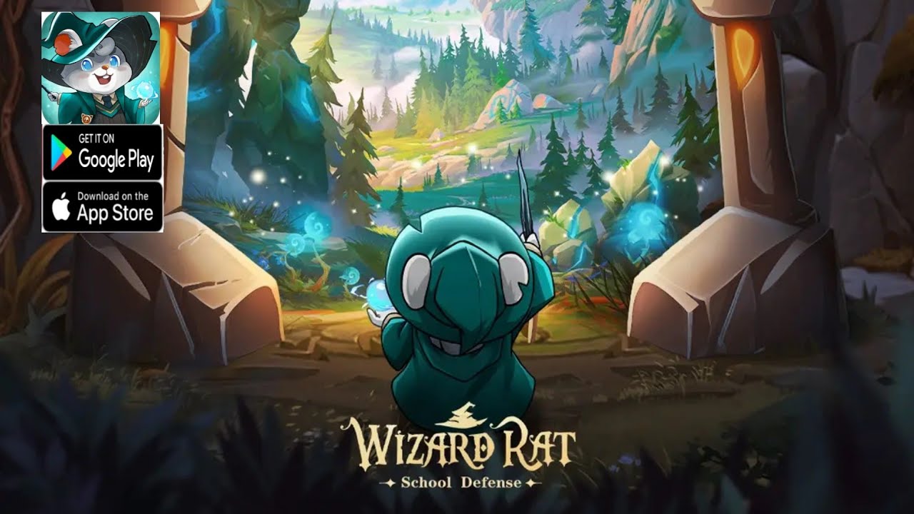 Wizard Rat: School Defense Gameplay - RPG Game Android - YouTube
