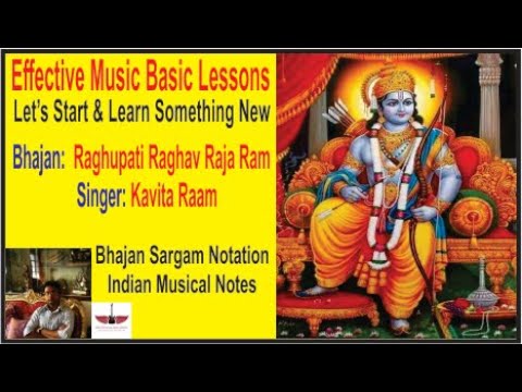 Raghupati Raghav Raja Ram | Bhajan Sargam Notation | Indian Musical ...