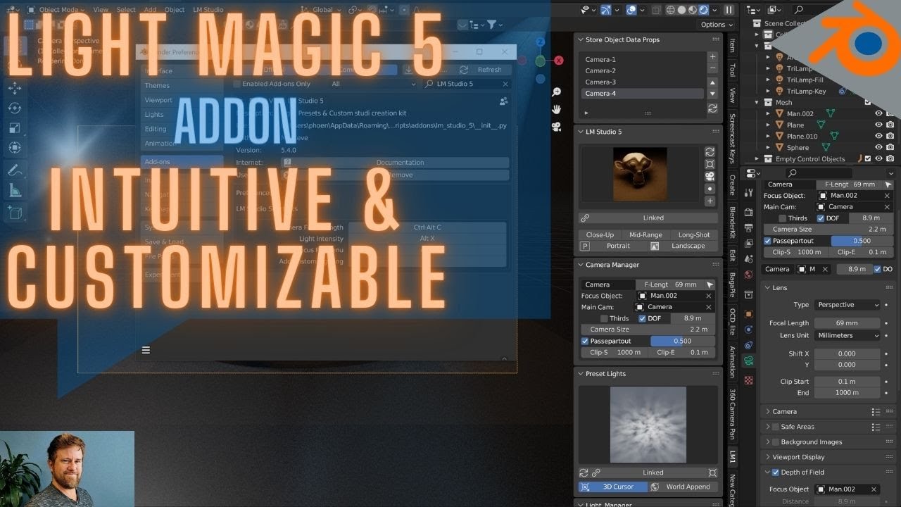 Light Magic Studio updates for Blender - YouTube