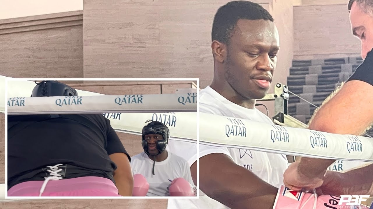 DEJI TAKING BIG RISK?! SPARS WITH COACH DALEY AHEAD OF DAWOOD SAVAGE ...