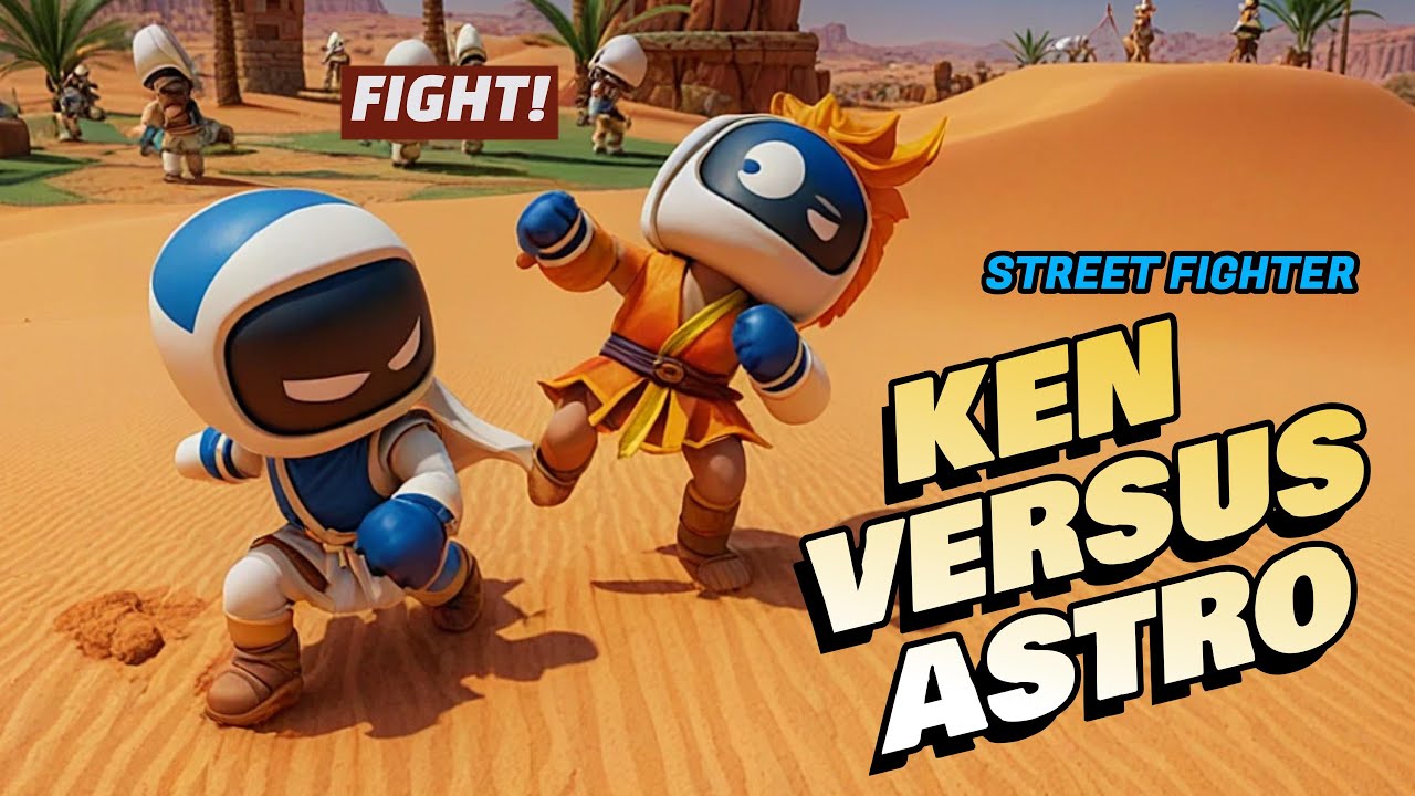 Ken Masters vs. Astro – When Karate Meets Circuit Boards! - PS5 - YouTube