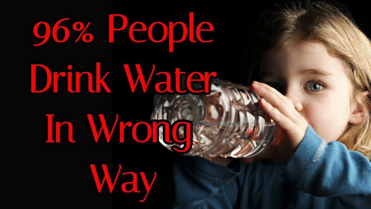 How to drink water? || Correct Ways of Drinking Water - YouTube