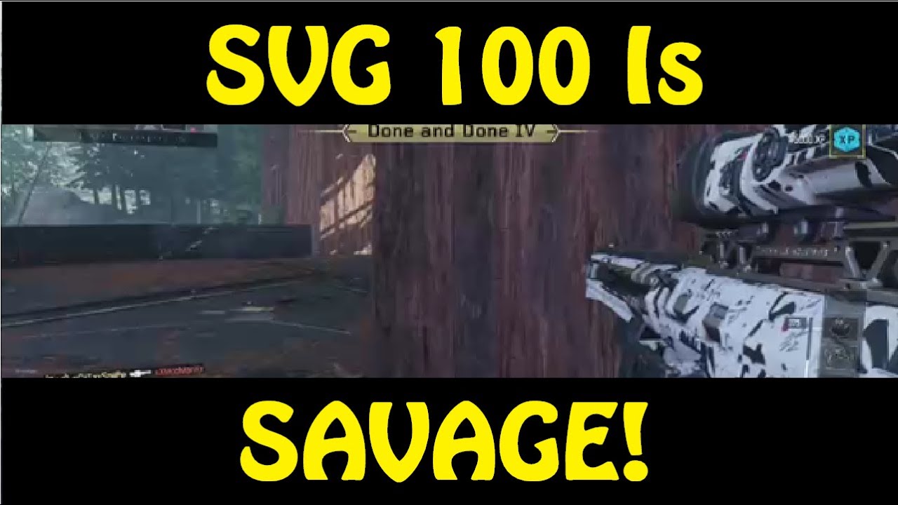 BO3 SVG-100 Sniper Is A MACHINE! Easiest FFA Win & HUUGE LEAD (Black ...