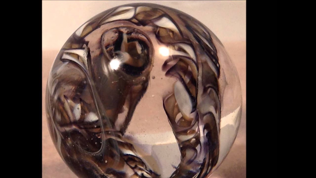 Alien Sea Monster Marble by Rae Grout - YouTube