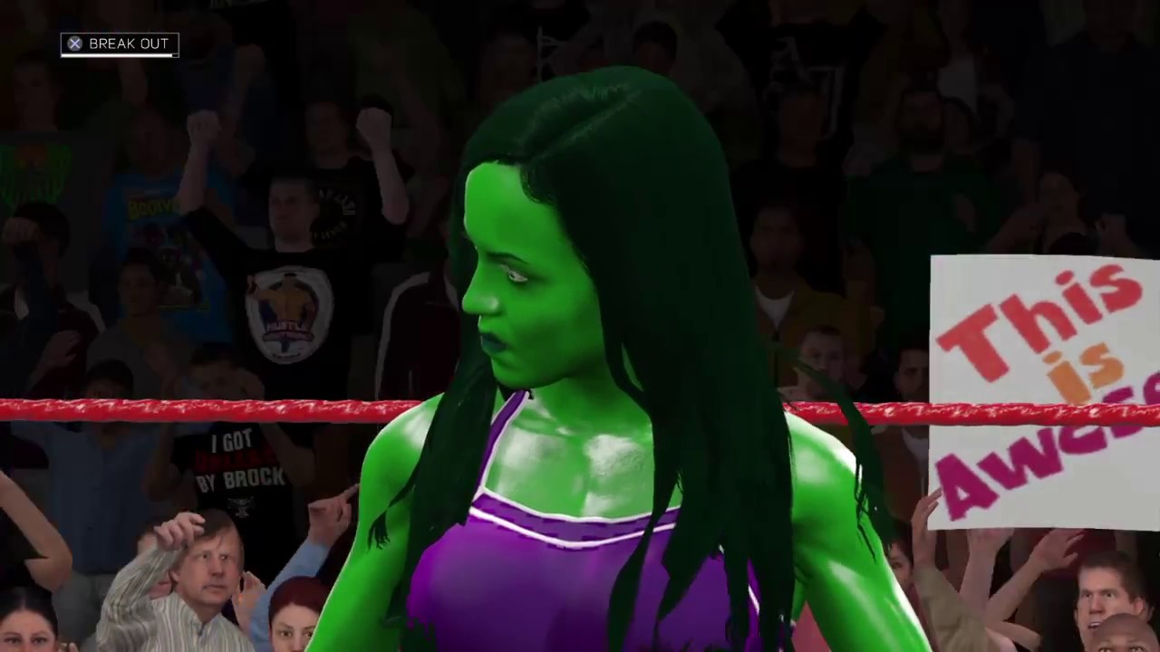 FWF Ep106 Pt7: Raven vs She Hulk - YouTube