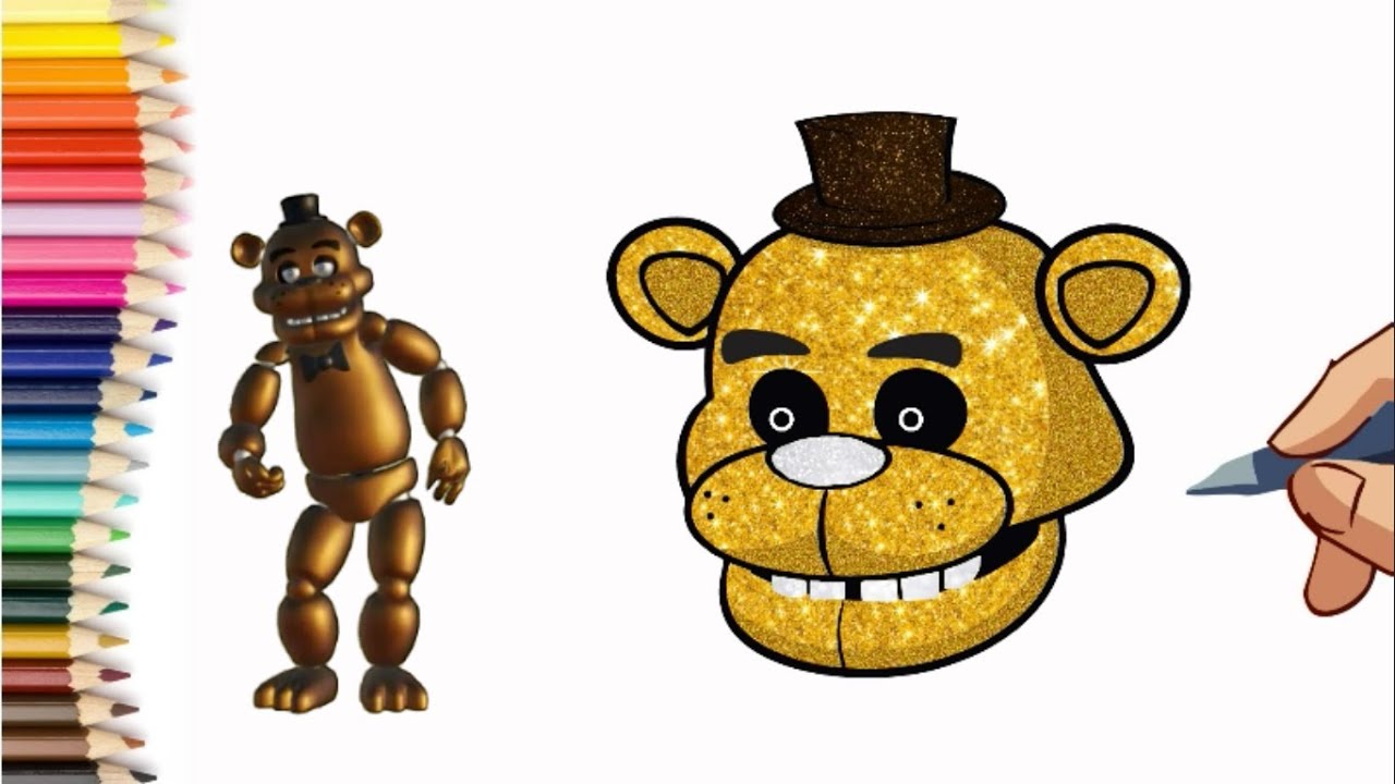 Freddy. Draw an Freddy. Learning to draw Freddy - YouTube