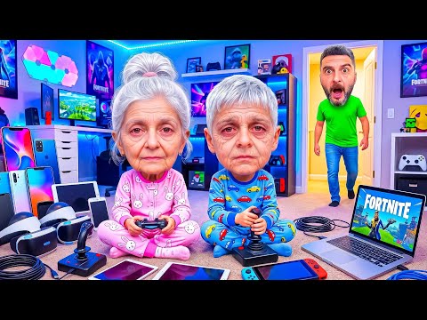 UTKU ASEL FAZLA TABLET OYNADI, TELEVİZYON İZLEDİ ÇABUK YAŞLANDILAR EYVAH !! 