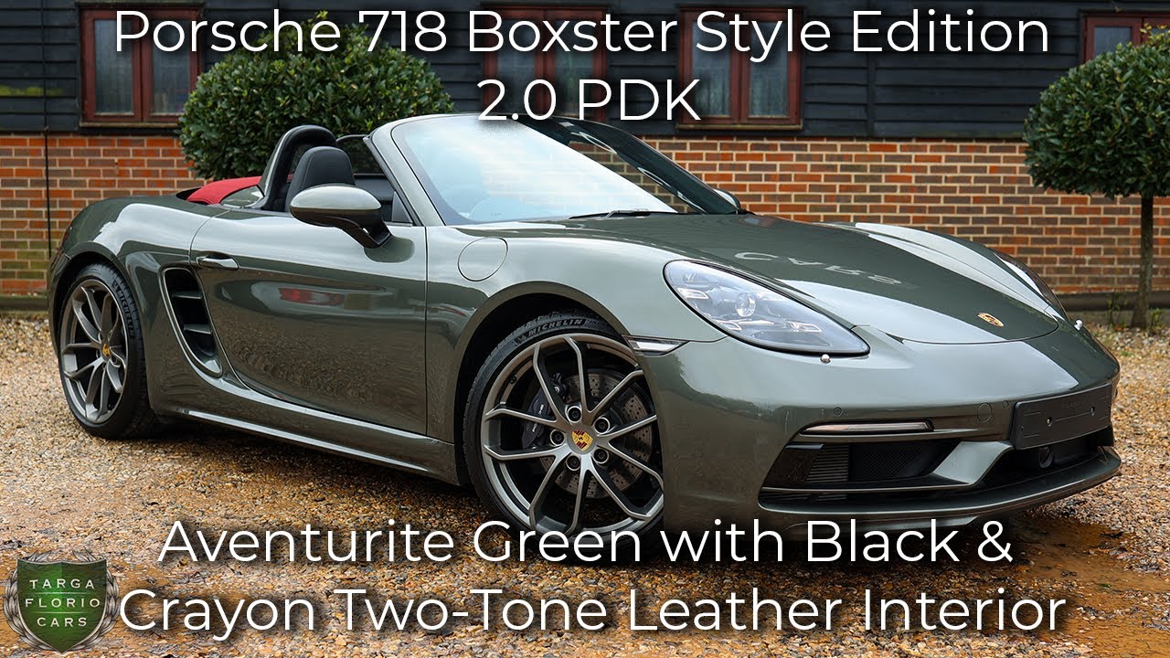 Porsche 718 Boxster Style Edition 2.0 PDK registered May 2023 (23 ...