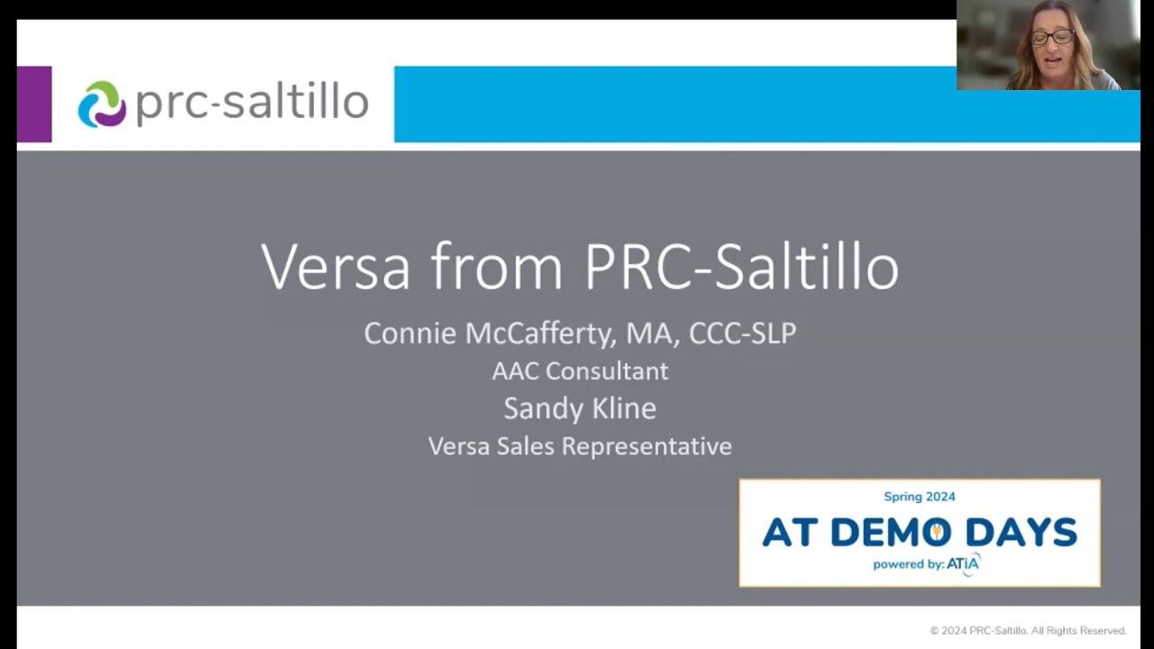 AT Demo Days: PRC-Saltillo: Versa from PRC-Saltillo - YouTube