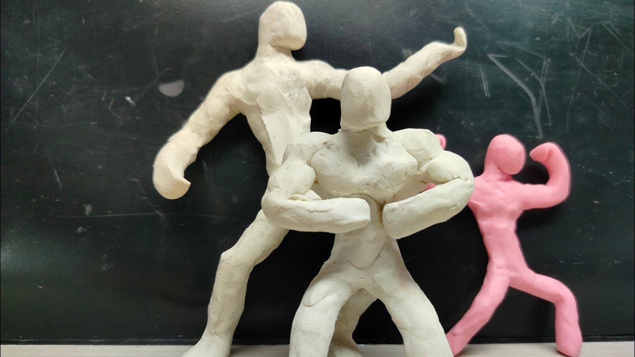how to make Clay Human (figure )TUTORIAL - YouTube