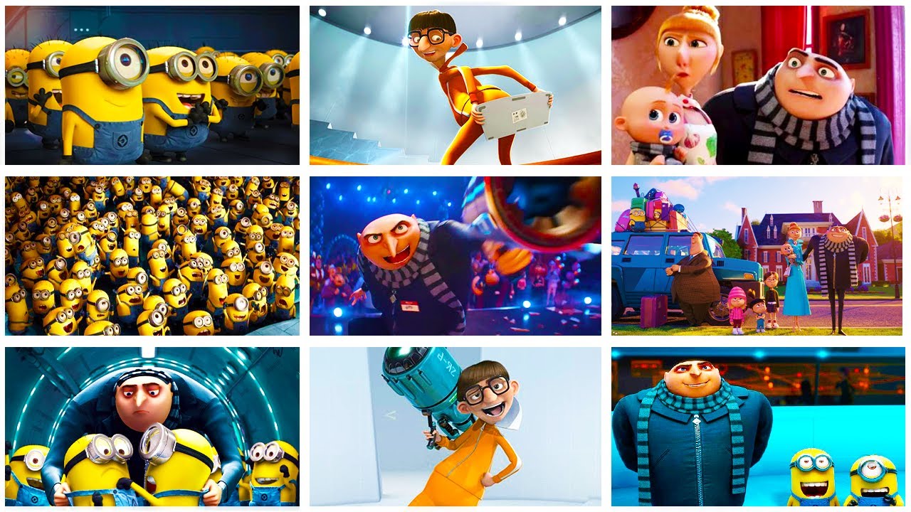 Despicable Me | Best Moments of Guru and Minion #1 - YouTube