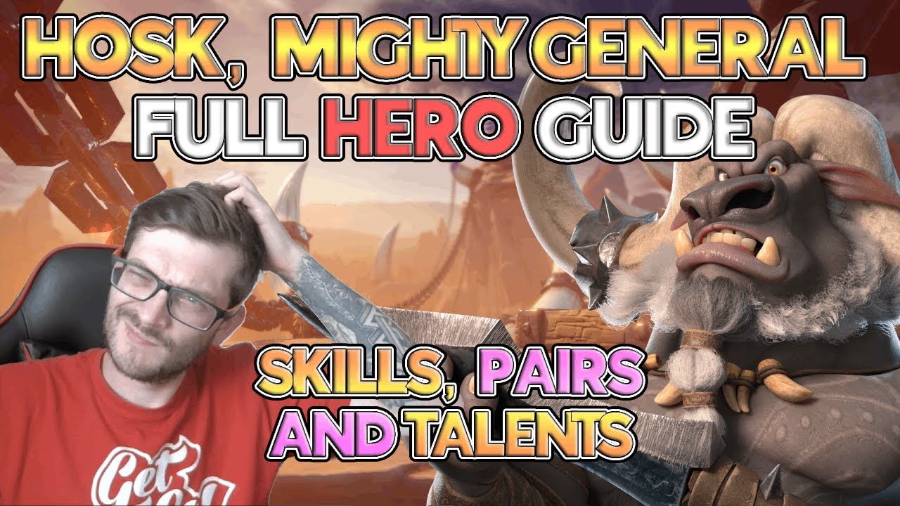 [Hero Guide] Hosk Full Hero Guide! Skills, Pairings, Talents! IS HE ...