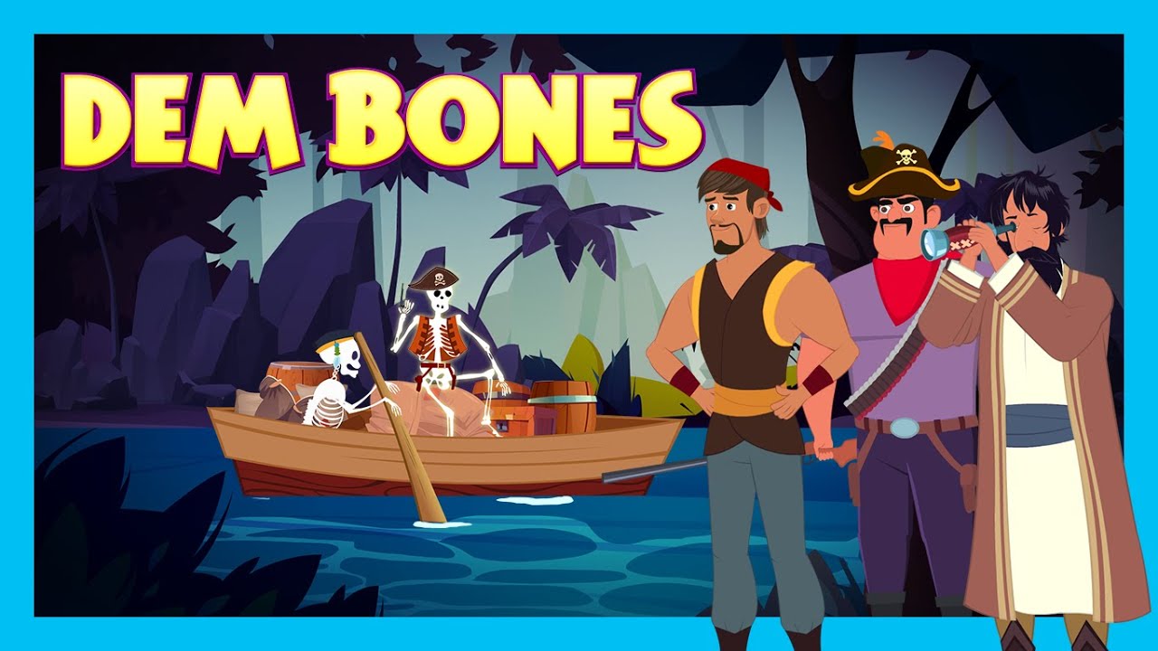 DEM BONES | Halloween Kids Stories | Stories for Kids | Tia & Tofu ...