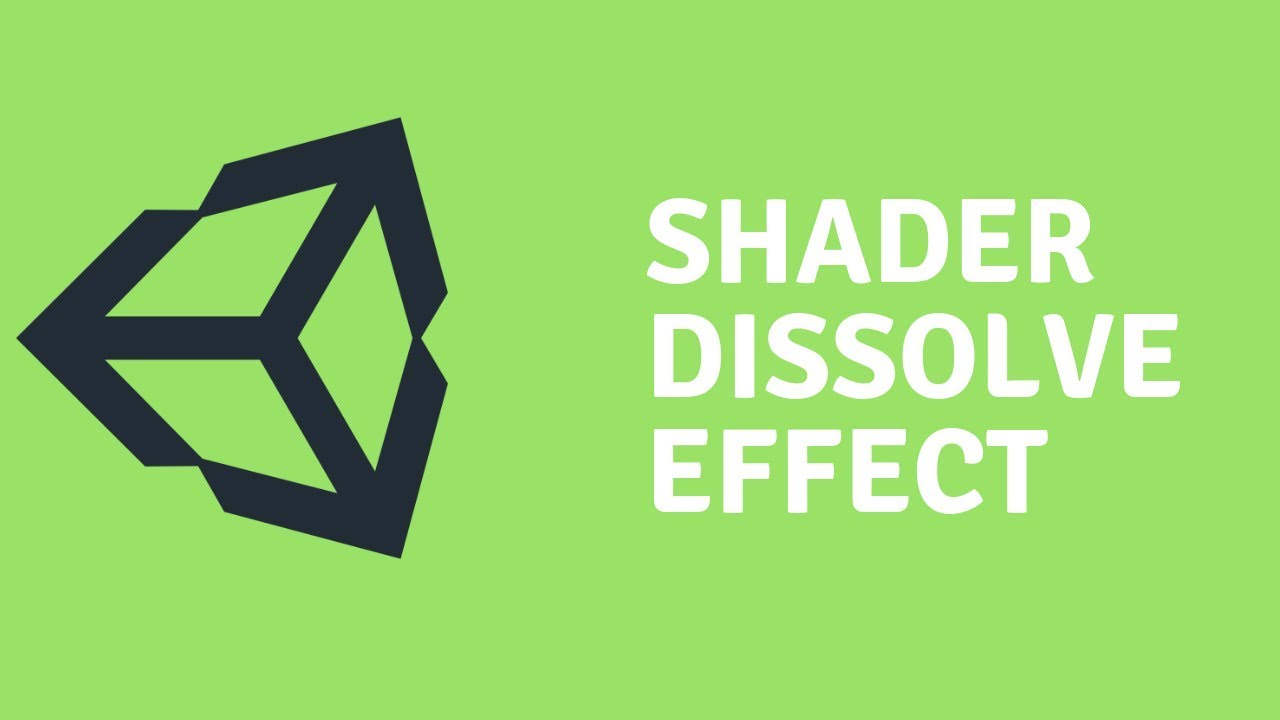SHADER DISSOLVE EFFECT UNITY - YouTube