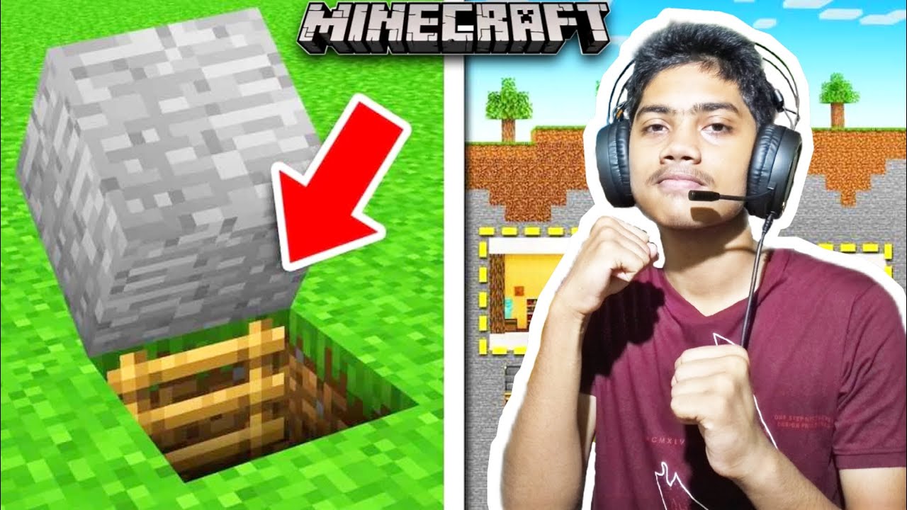 Finally I made a underground base - YouTube