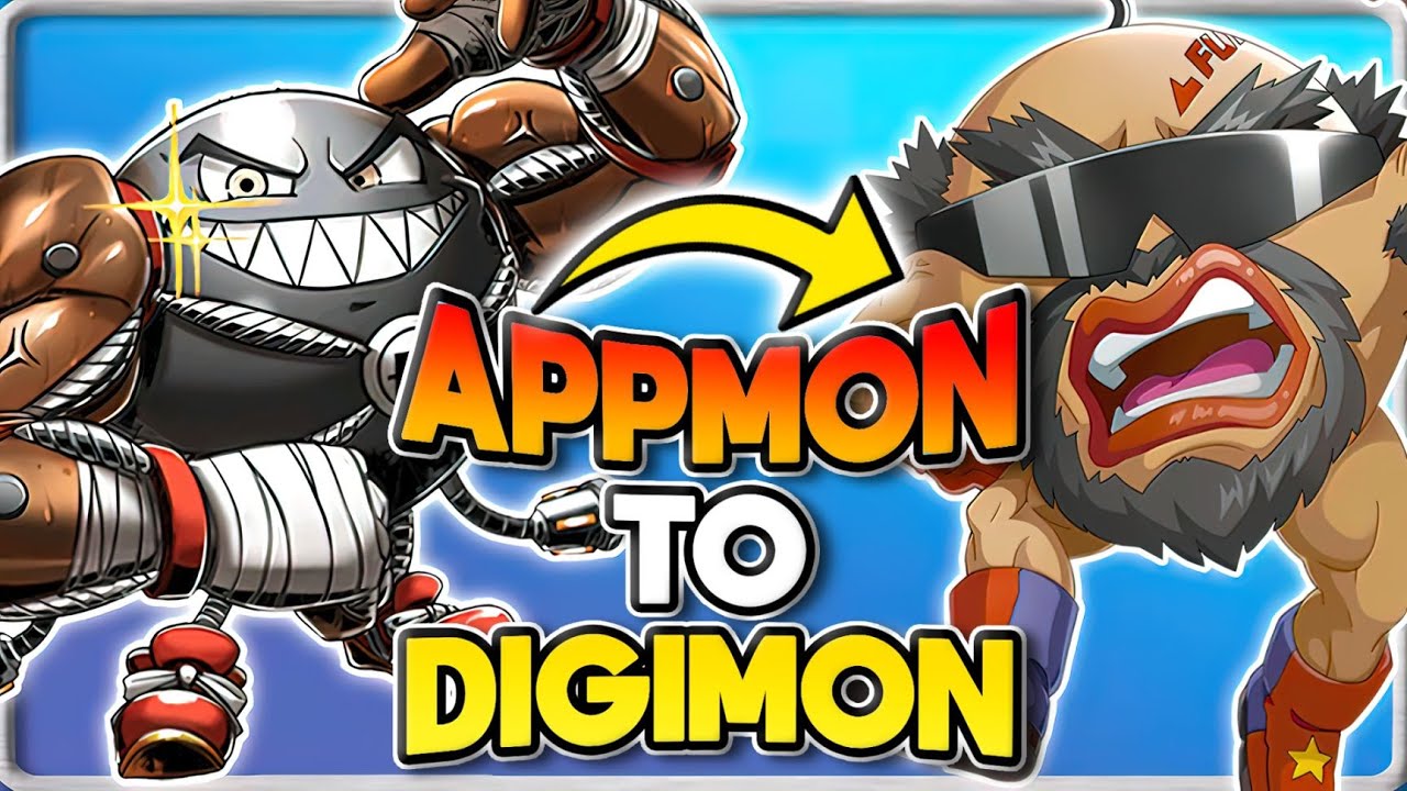 10 Appmon Who DESERVE Digimon Evolutions! #2 - YouTube