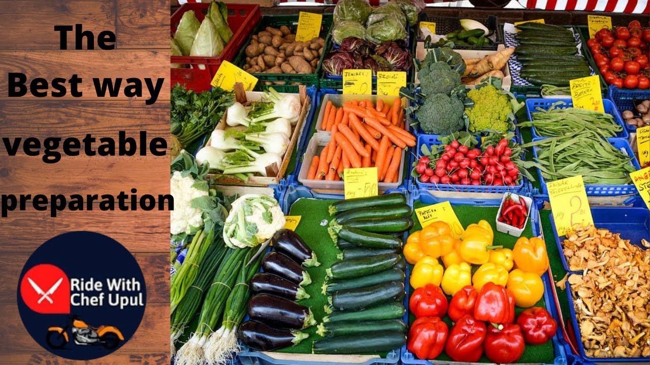 The best way of vegetable preparation - YouTube