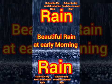 rain at early morning | rain | beautiful Rain Sound at early morning # ...